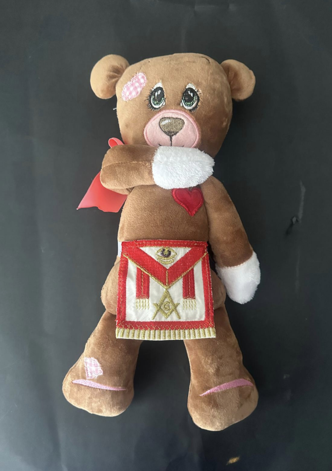 CASAMASONICA | FF-5 PELUCHES MAESTRA MASONA R.·.E.·. A.·.A.·. osita